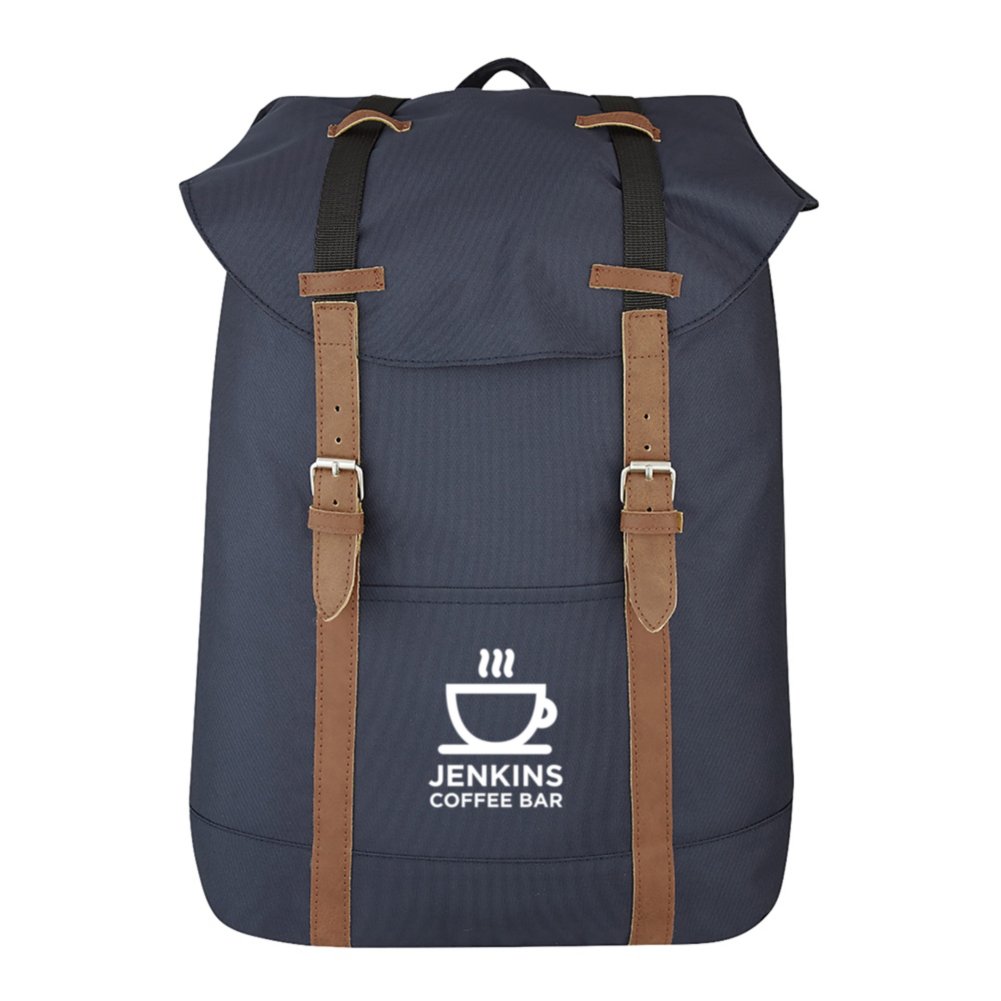 Add Your Logo: Traveler Knapsack - Baudville Add Your Logo: Traveler Knapsack - Baudville